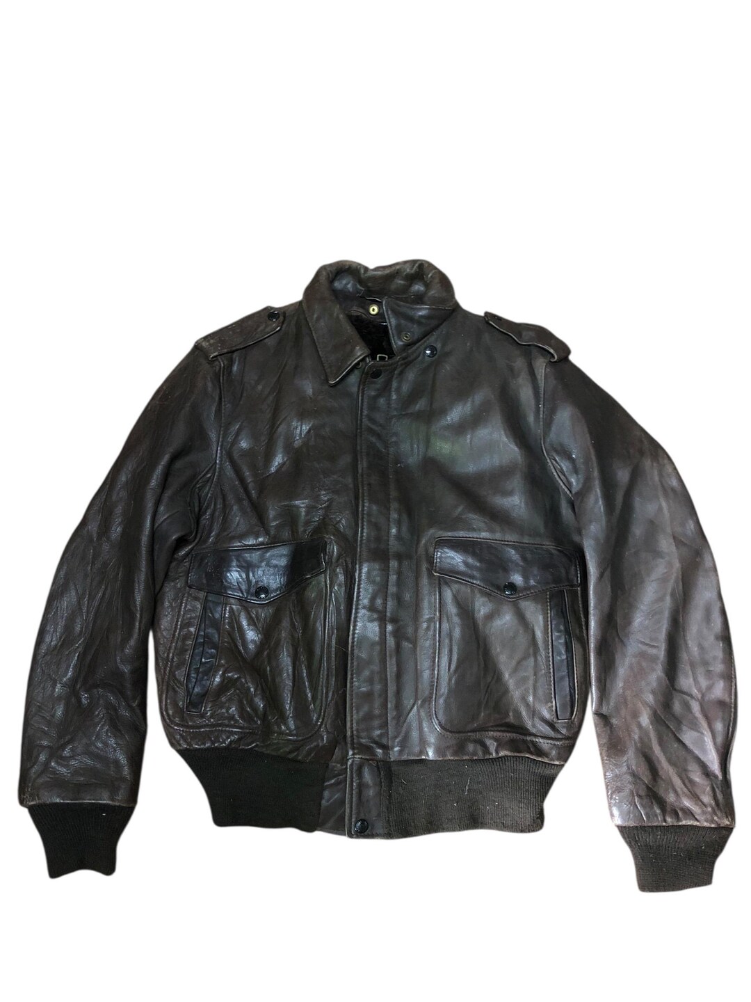 Vintage 90’s Schott NYC A2 Leather Jacket - Etsy