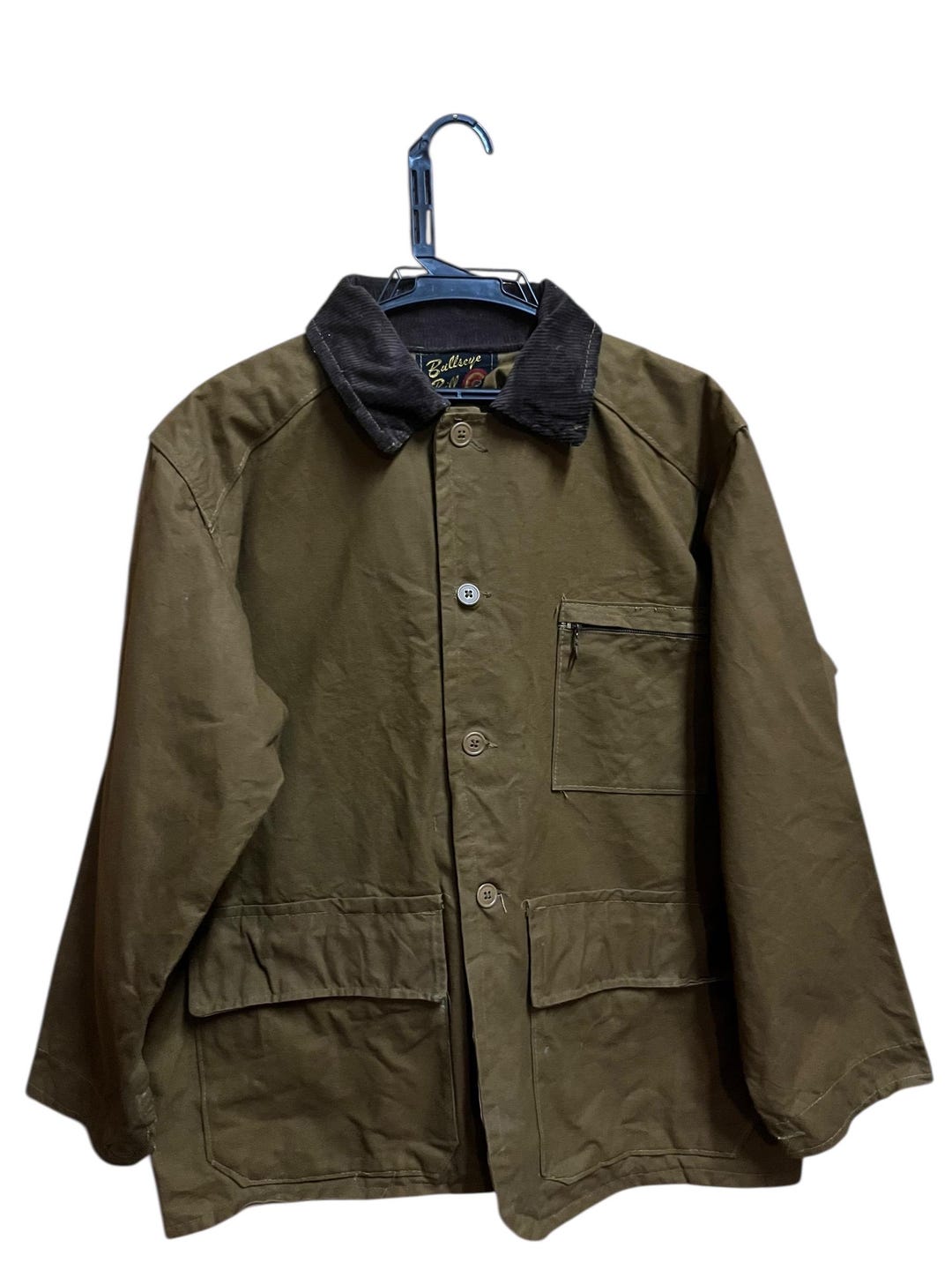 Vintage 70’s Bullseye Bill Water REPELLENT Chore Hunting Jacket - Etsy