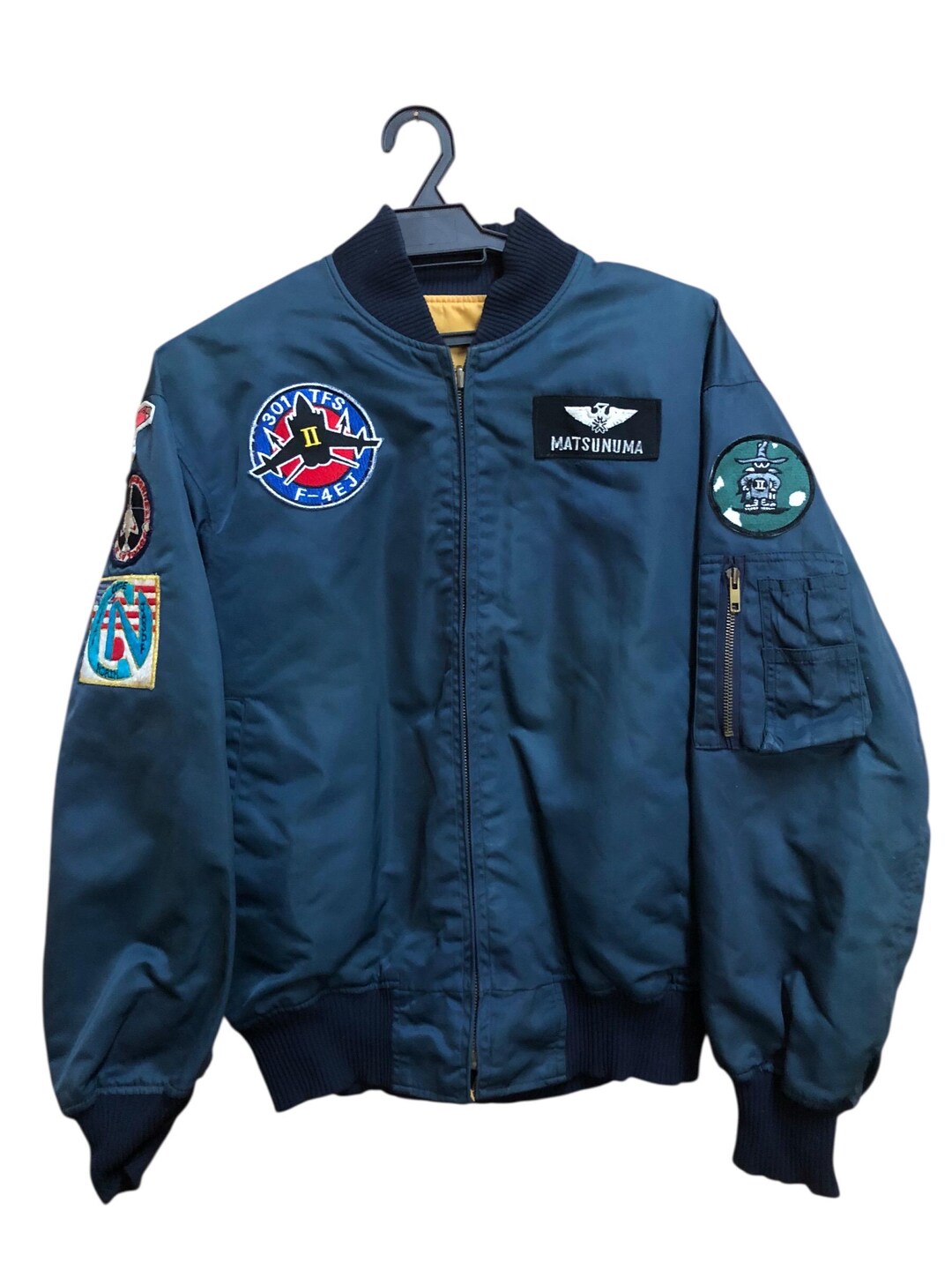Vintage 1979 Japan Air Defence Force Bomber Jacket - Etsy