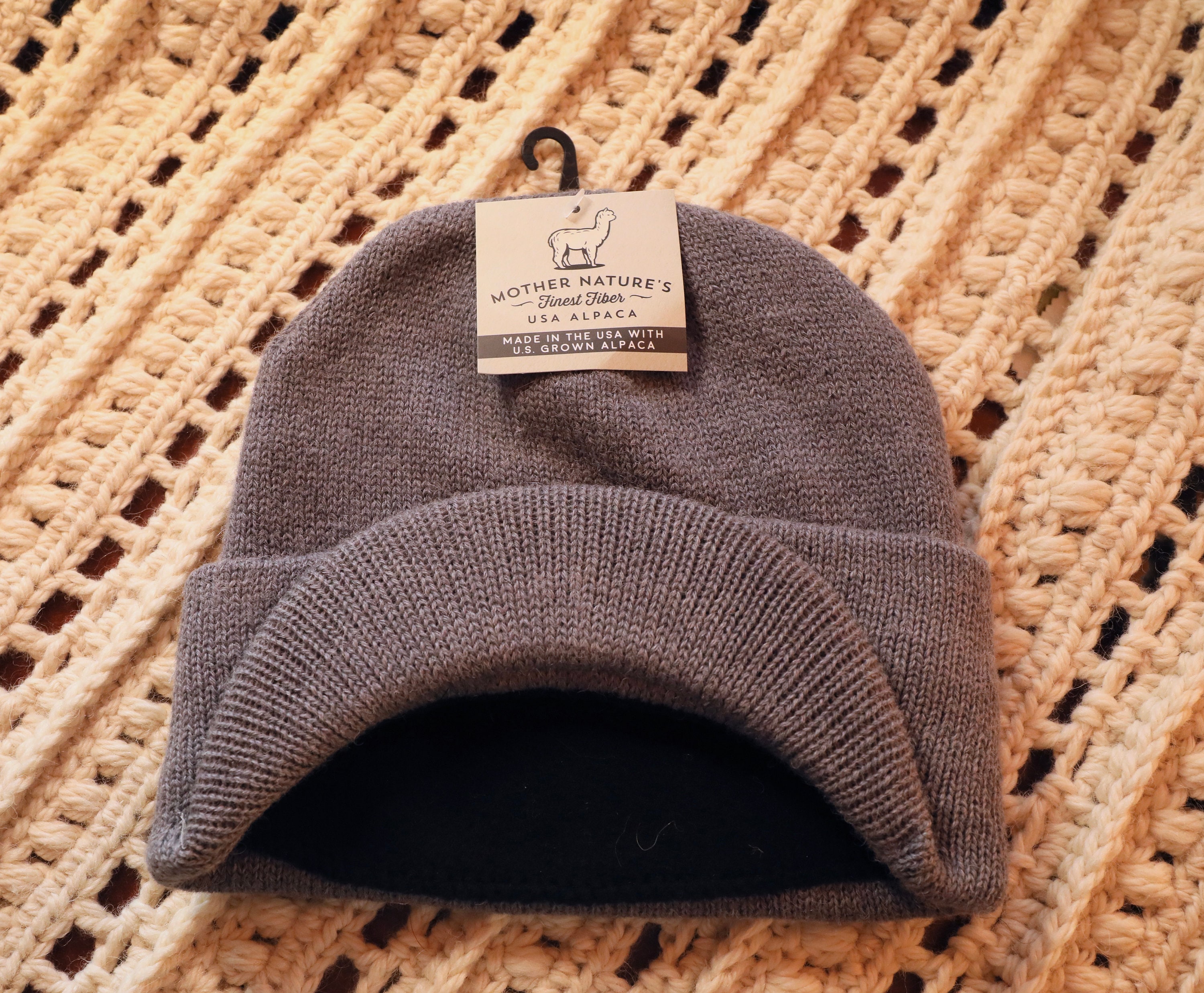 Alpaca Radar MASH Hat/winter Hat/neafp Processed - Etsy