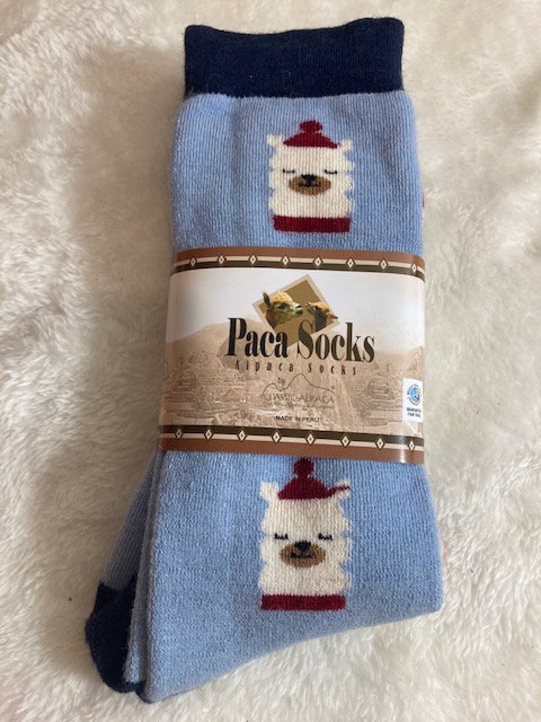 Paca Socks - Alpaca Christmas Socks/reindeer Christmas Socks - Unisex ...