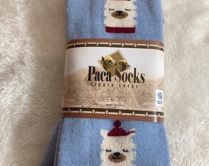 Paca Socks - Alpaca Christmas Socks/reindeer Christmas Socks - Unisex ...