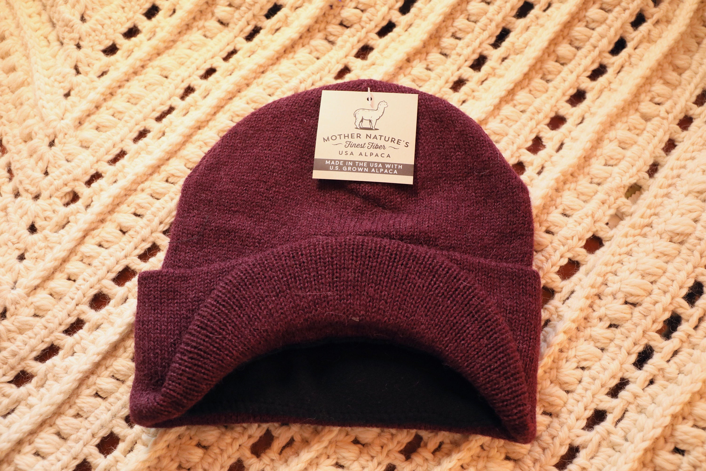 Alpaca Radar MASH Hat/winter Hat/neafp Processed - Etsy