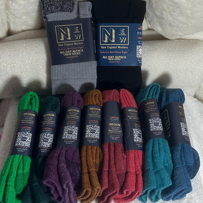 Alpaca Sock Made in Usa - Etsy