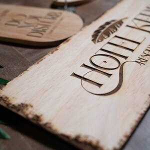 Custom Hotel Bandb Wooden Sign - Etsy