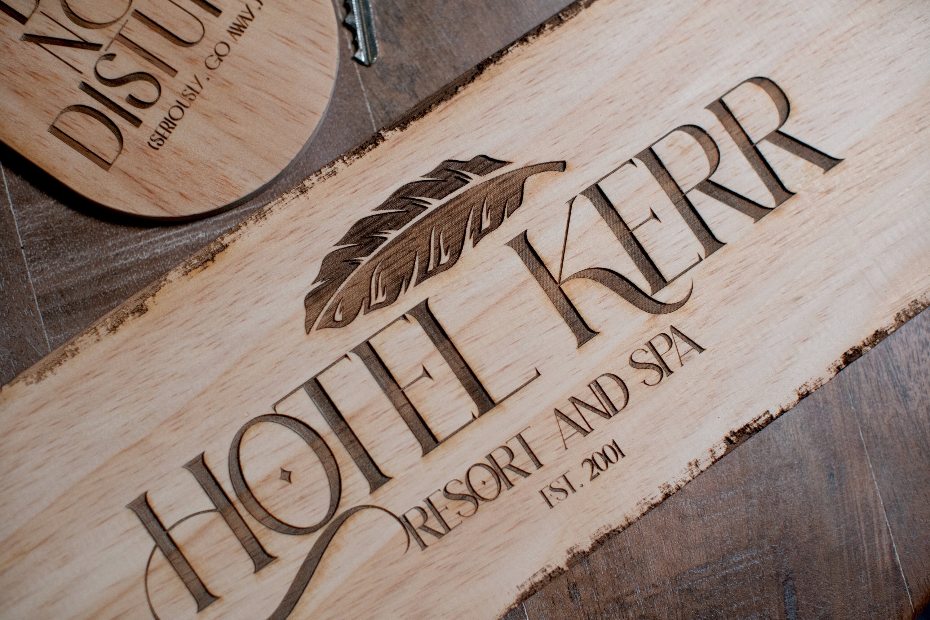 Custom Hotel Bandb Wooden Sign - Etsy