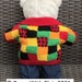 KNITTING PATTERN Instant Download PDF Bear Harry Styles-inspired ...