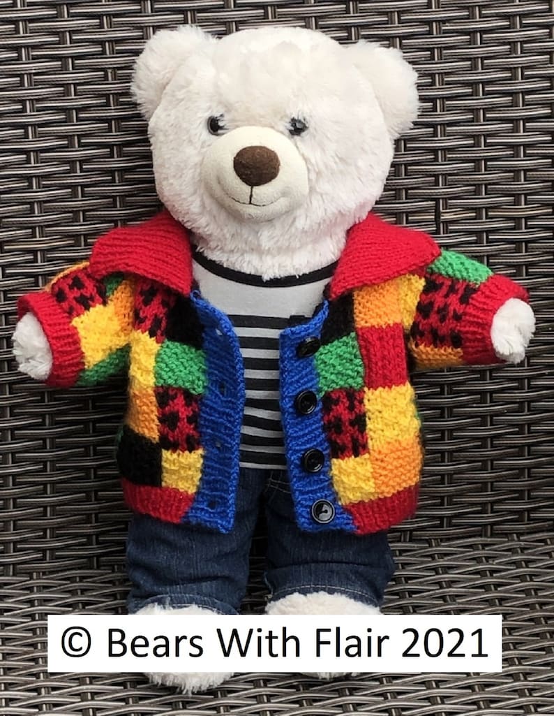 KNITTING PATTERN Instant Download PDF Bear Harry - Etsy