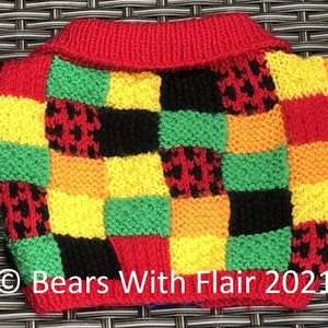 KNITTING PATTERN Instant Download PDF Bear Harry Styles-inspired ...