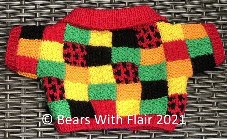 KNITTING PATTERN Instant Download PDF Bear Harry - Etsy Canada