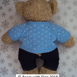 KNITTING PATTERN Instant Download PDF Christmas Jumper Fits Compatible ...