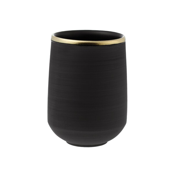 Matte Black Ceramic Mugs - Etsy