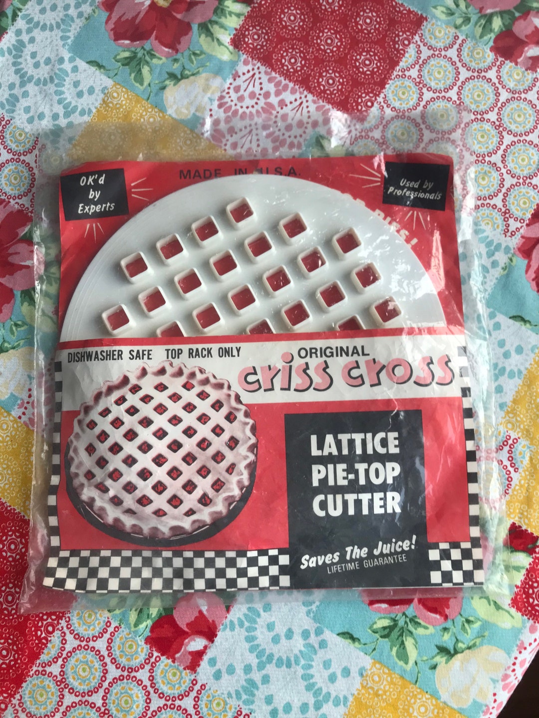 The Original Kris Kross Lattice Pie Top Cutter Made in the USA Vintage ...