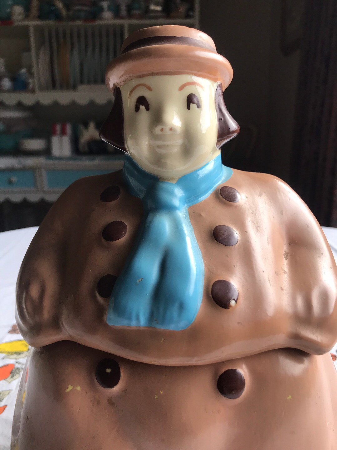 Rare-shawnee Boy COOKIE JAR, Vintage Dutch Boy Dutch Boy Cookie Jar ...