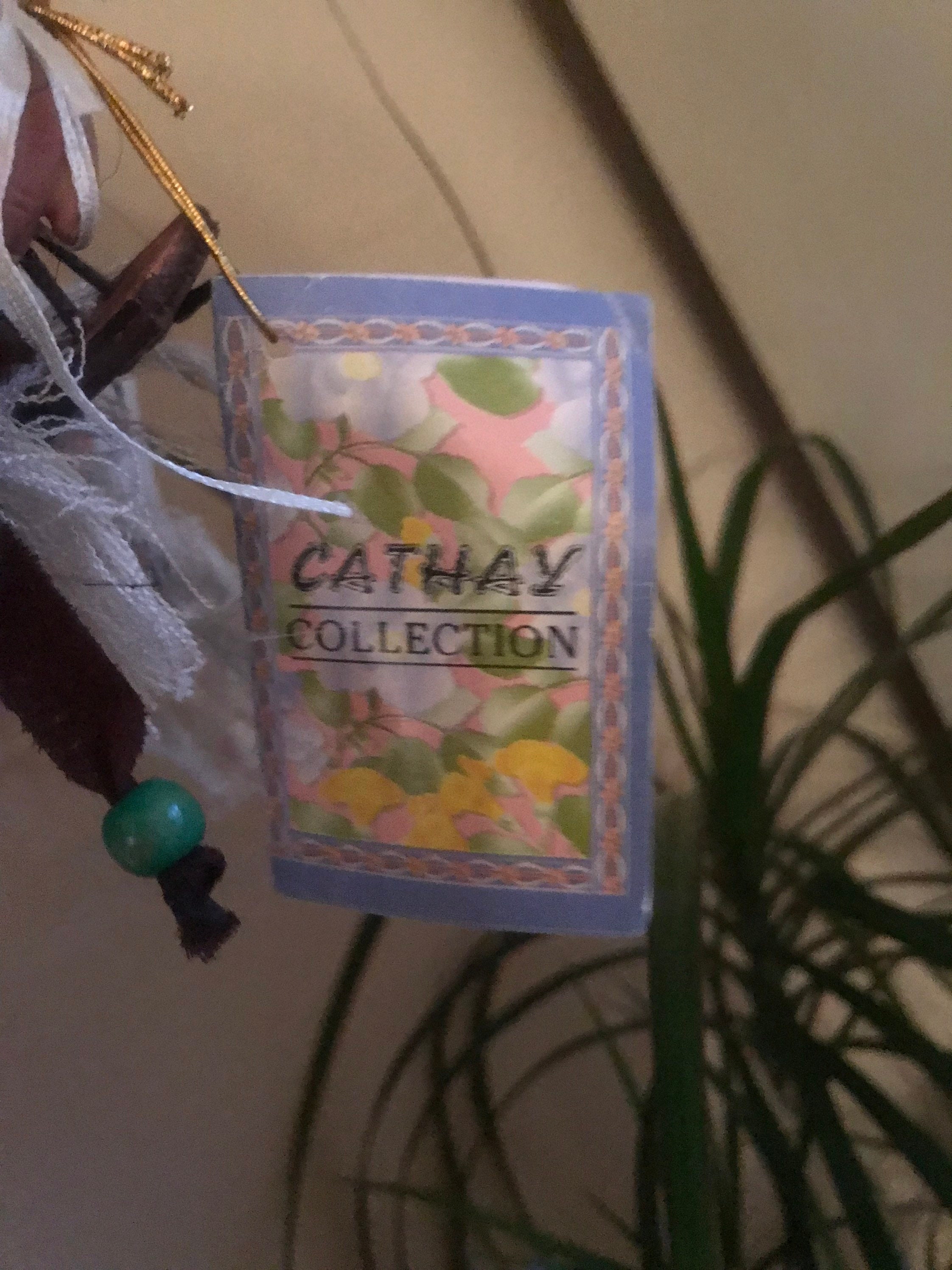 Cathay Collection Porcelain Native American Doll on a Swing, One of ...