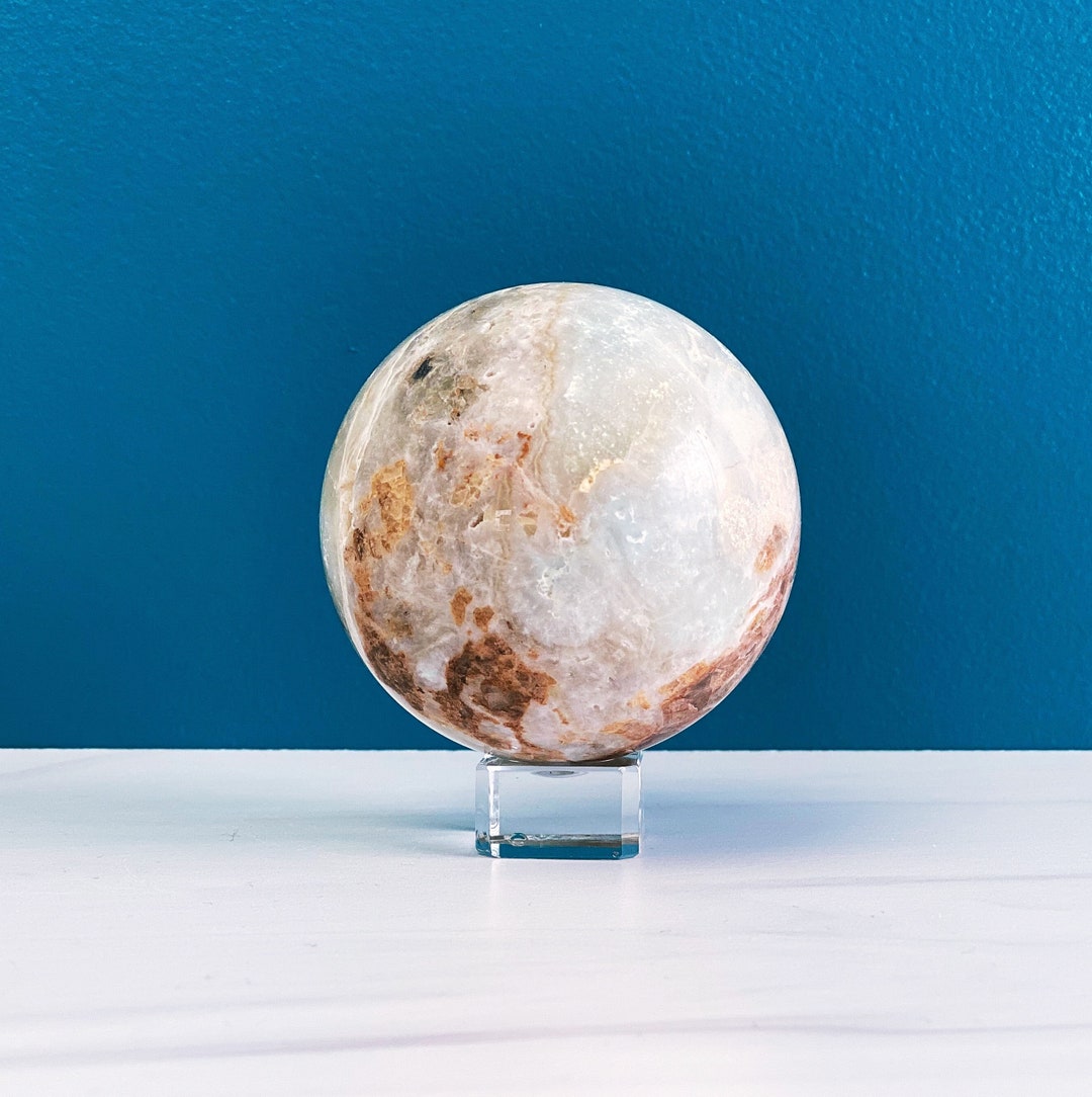 Blue CHALCEDONY Sphere 2.85 Diameter - Etsy Denmark