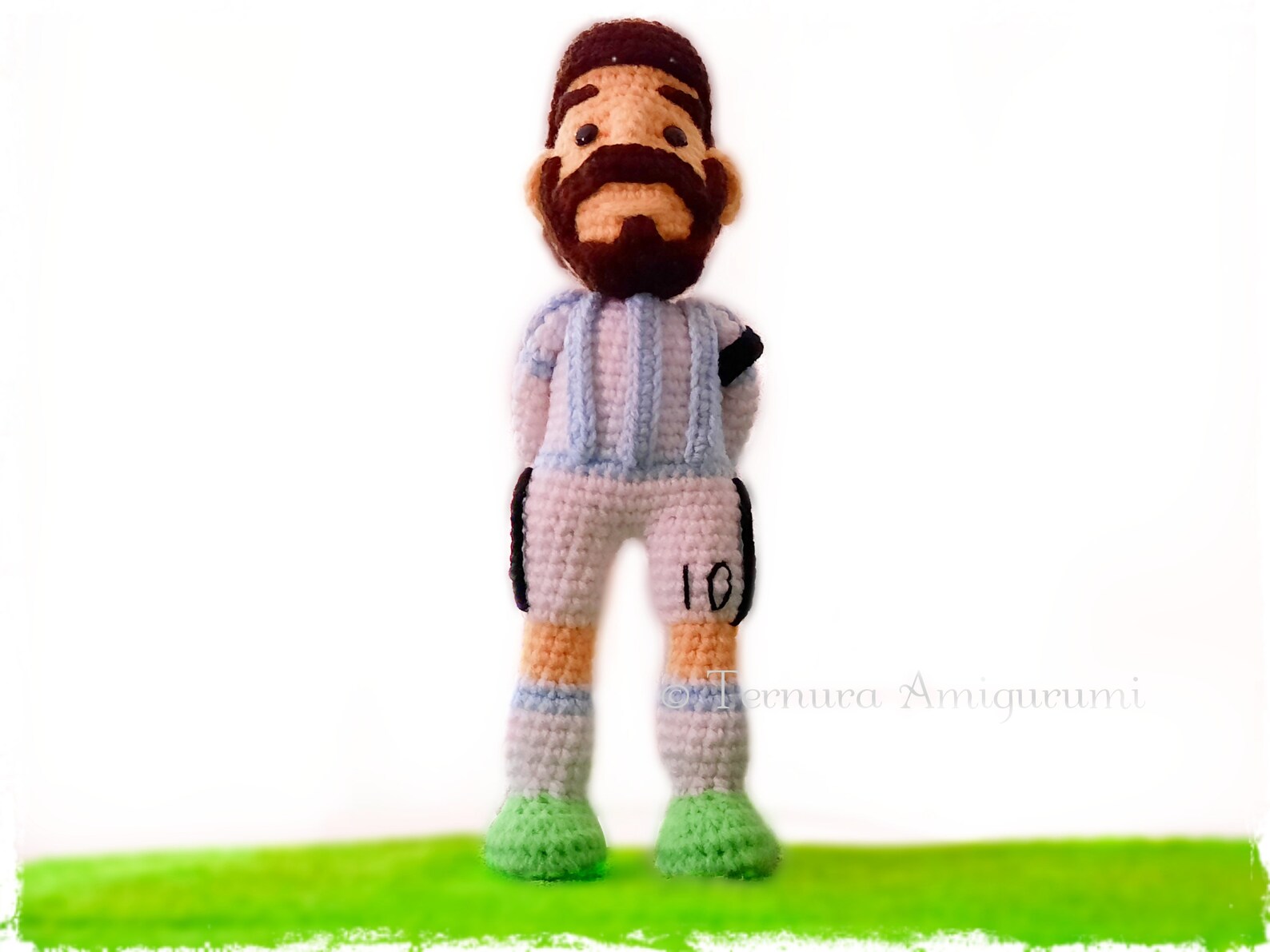 Crochet Pattern Football Player Messi - Etsy UK