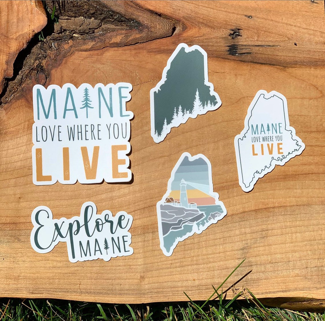 Explore Maine Sticker | Waterproof Sticker | Maine | Maine Sticker ...