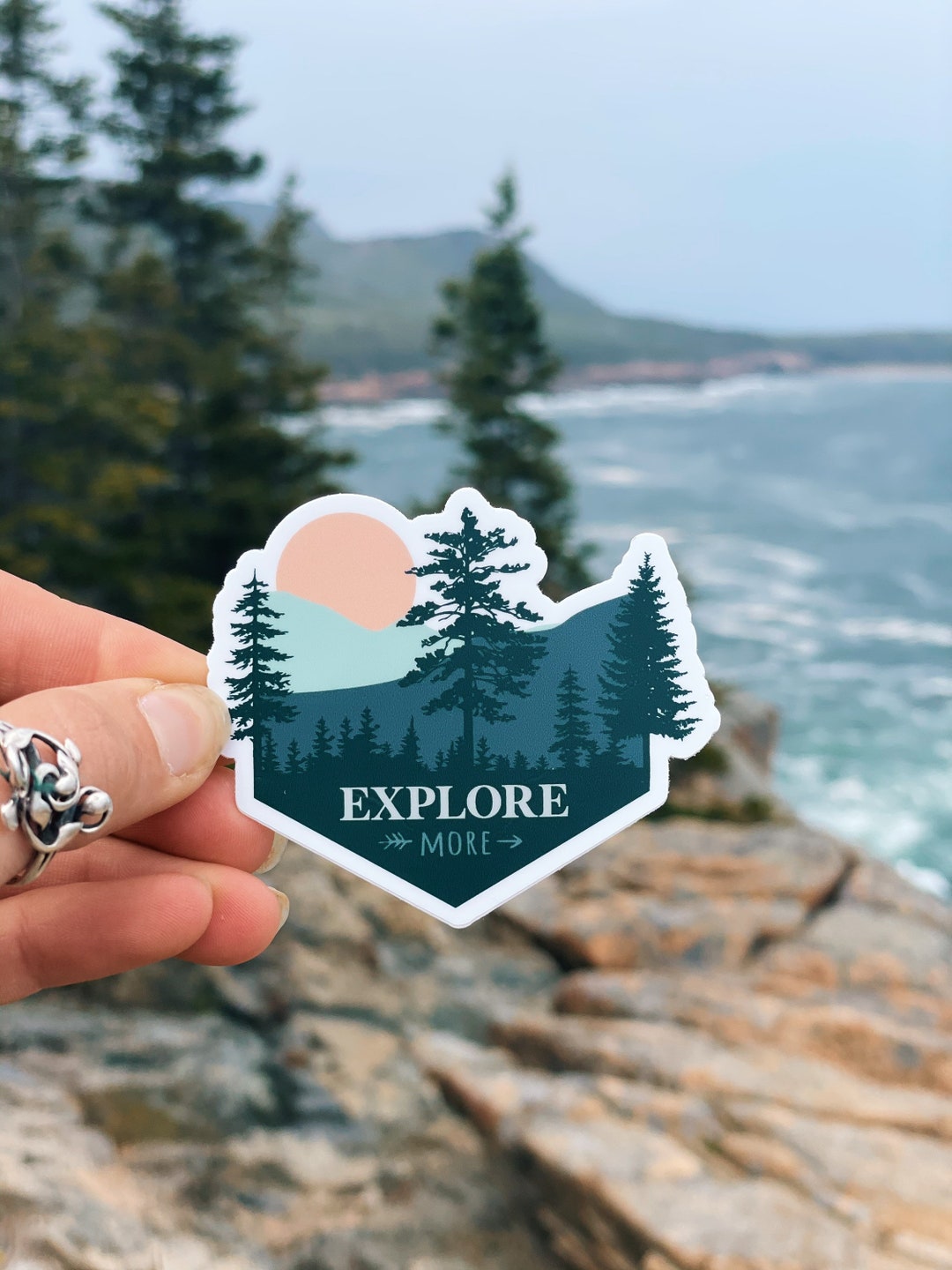 Explore More Sticker Explore Nature Sticker Nature Sticker Mountains ...