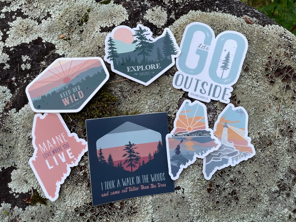 Explore More Sticker Explore Nature Sticker Nature Sticker - Etsy