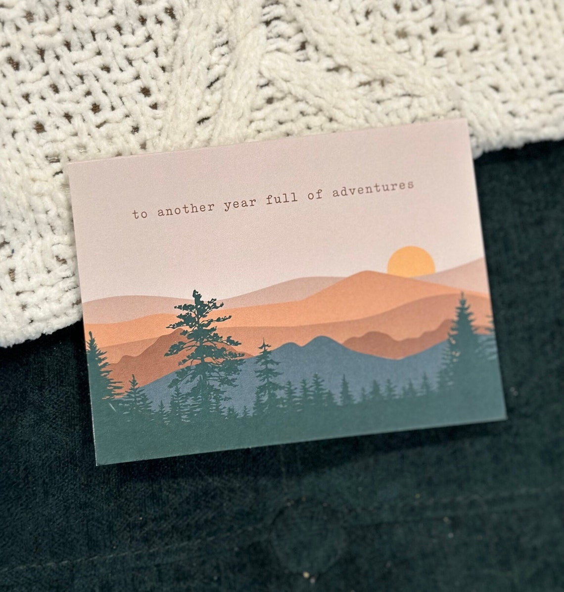 To Another Year Full of Adventures Greeting Card Blank - Etsy