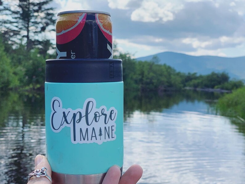 Explore Maine Sticker | Waterproof Sticker | Maine | Maine Sticker ...
