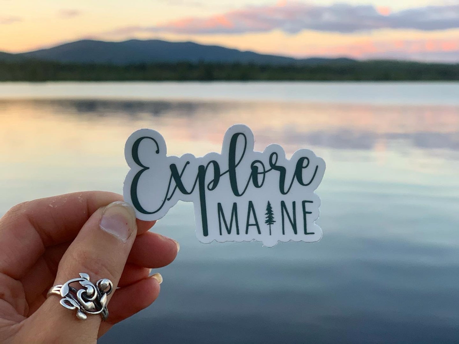 Explore Maine Sticker | Waterproof Sticker | Maine | Maine Sticker ...