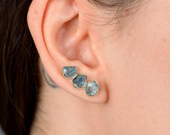 Blue Ear Cuff | Etsy