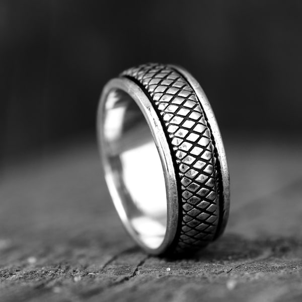 Mens Spinner Ring - Etsy