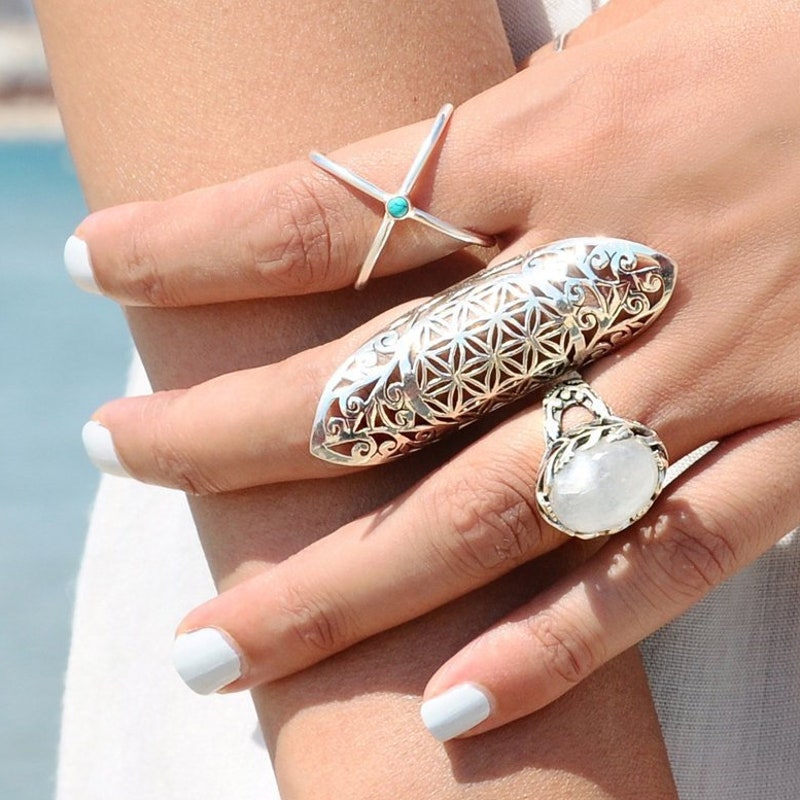 Full Finger Rings for Women - Etsy