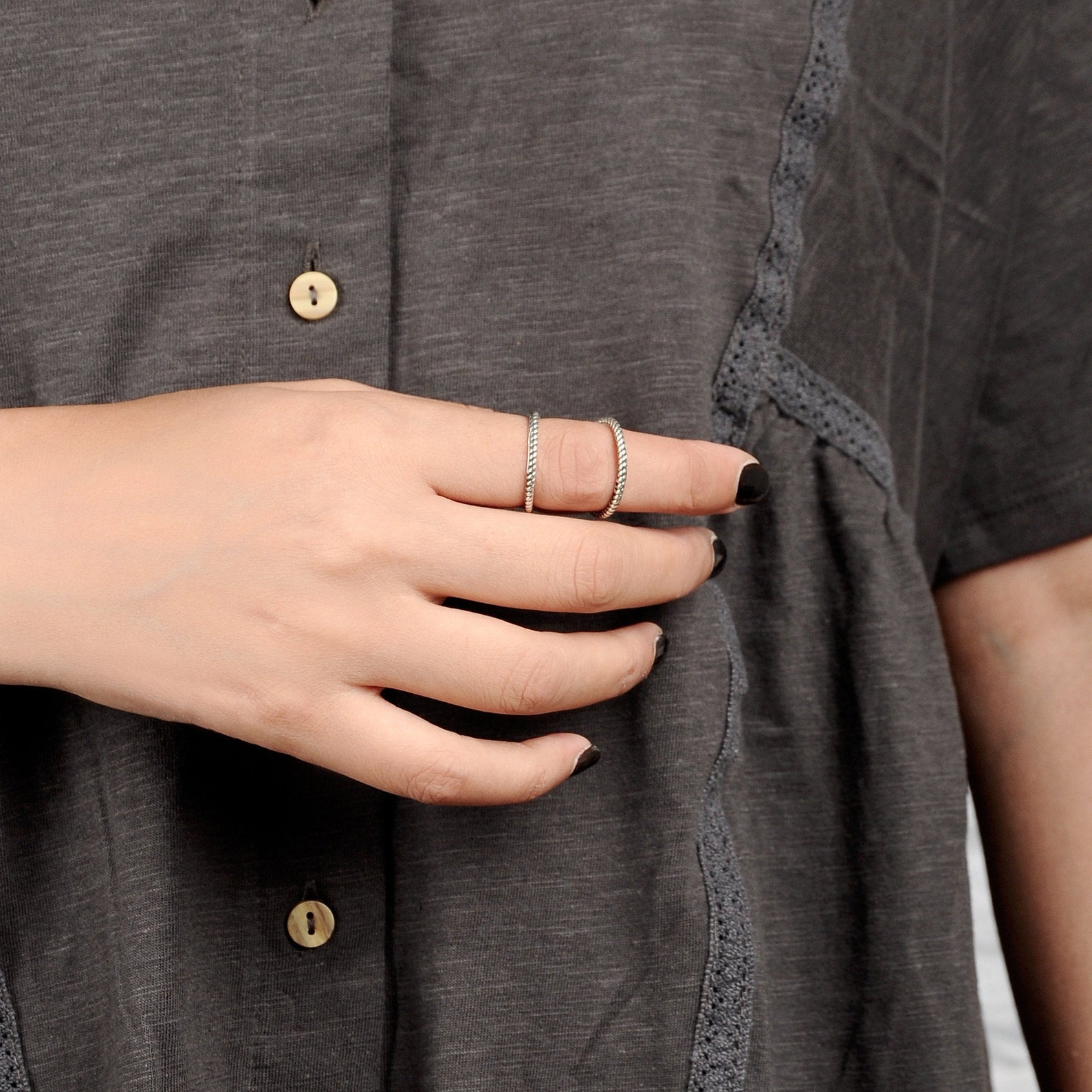 Arthritis Ring, Splint Knuckle Ring, Thumb Ring, Adjustable Sterling ...