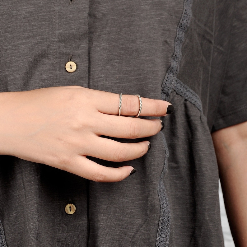 Arthritis Ring, Splint Knuckle Ring, Thumb Ring, Adjustable Sterling ...