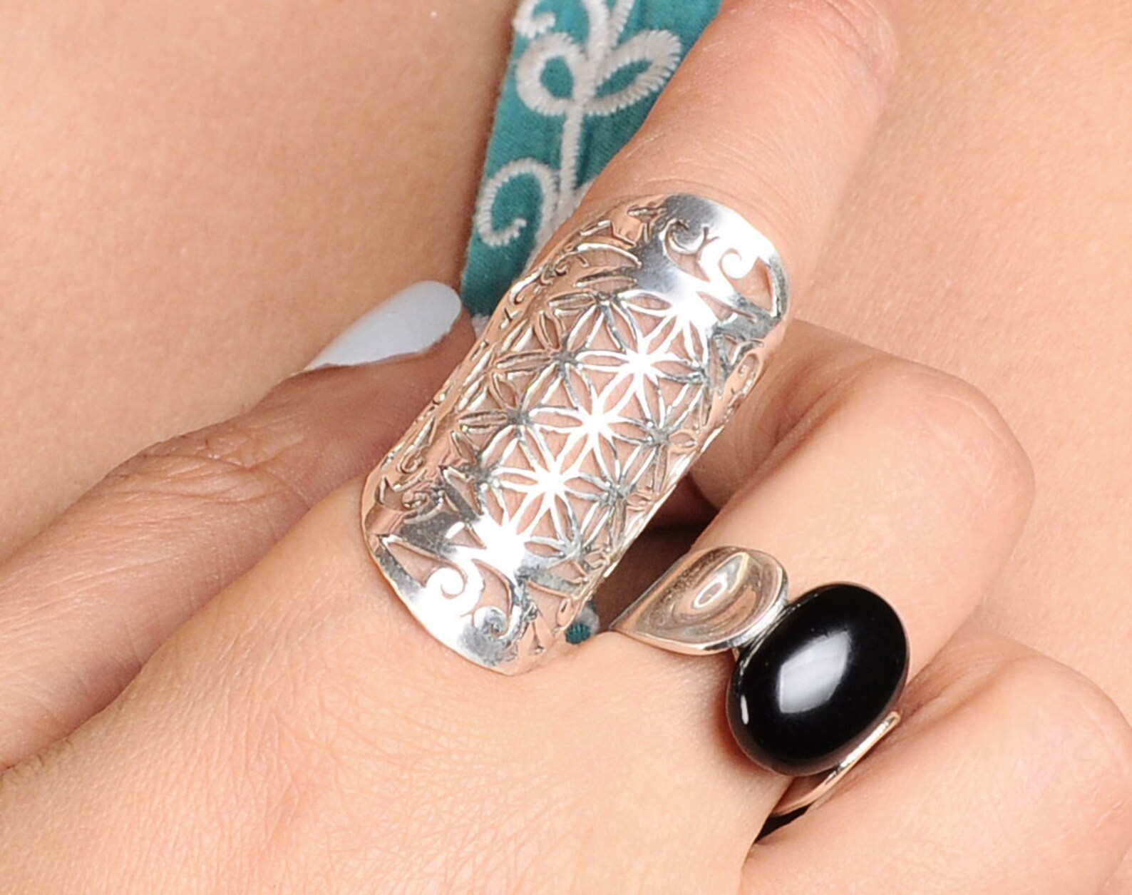 Boho Rings 925 Sterling Silver Ring Statement Bohemian | Etsy