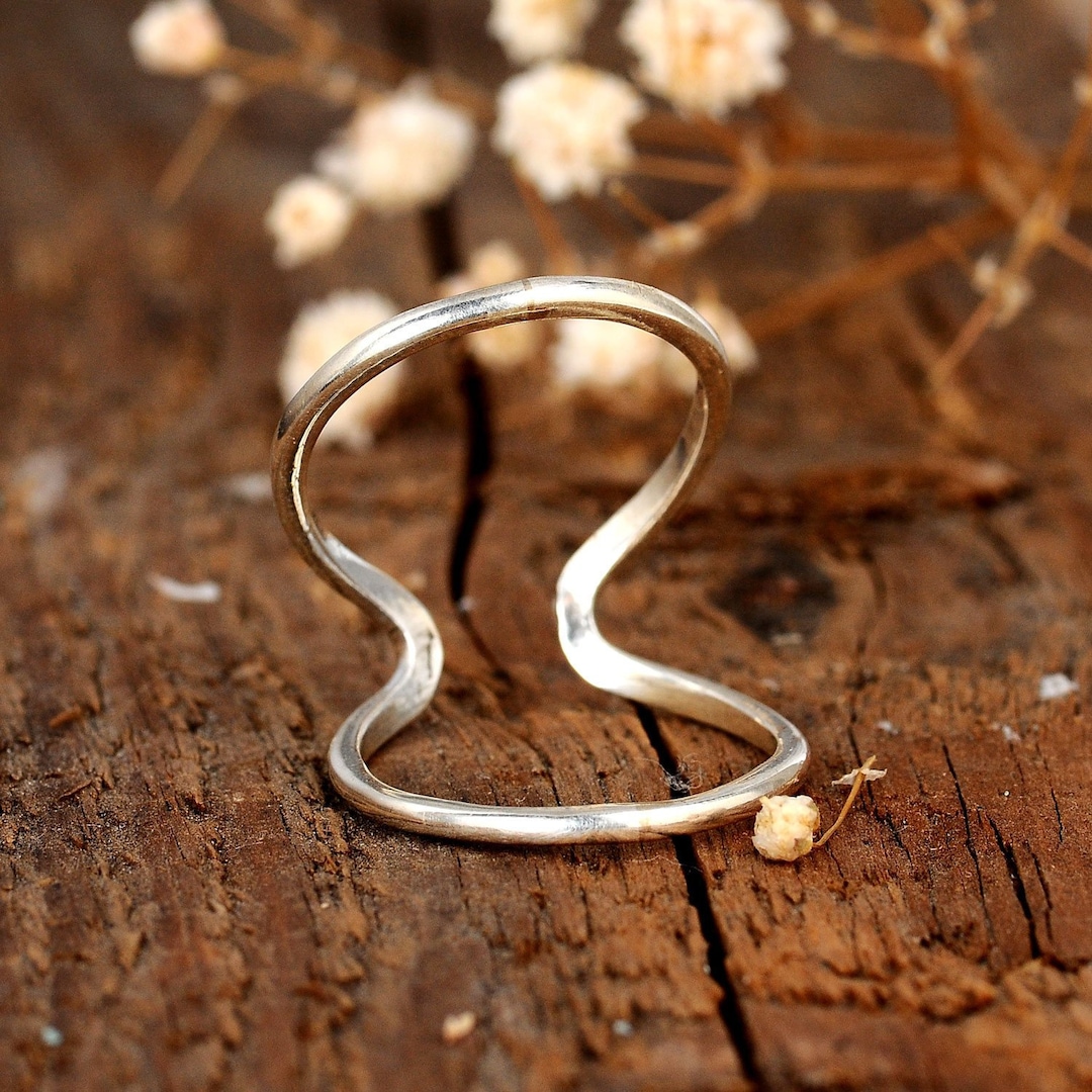 Arthritis Ring, Splint Knuckle Ring, Thumb Ring, Sterling Silver Ring ...