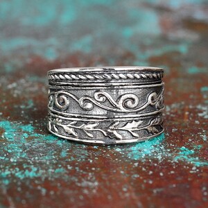 Thumb Ring Adjustable Sterling Silver Ring for Women - Etsy