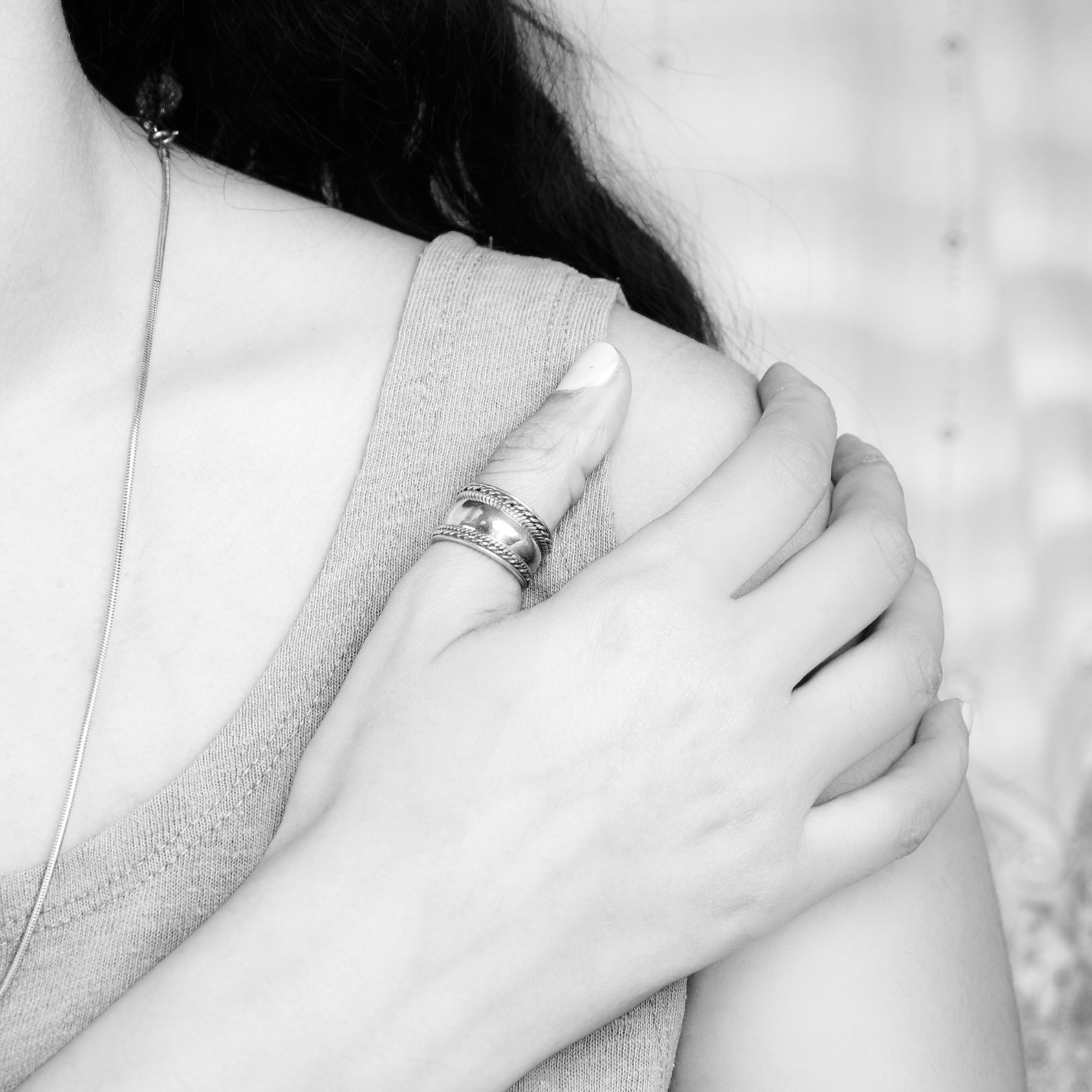 Sterling Silver Adjustable Thumb Ring for Women Wide Dome - Etsy Canada