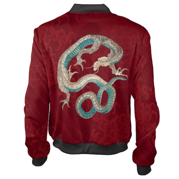 Jacket With Dragon - Etsy