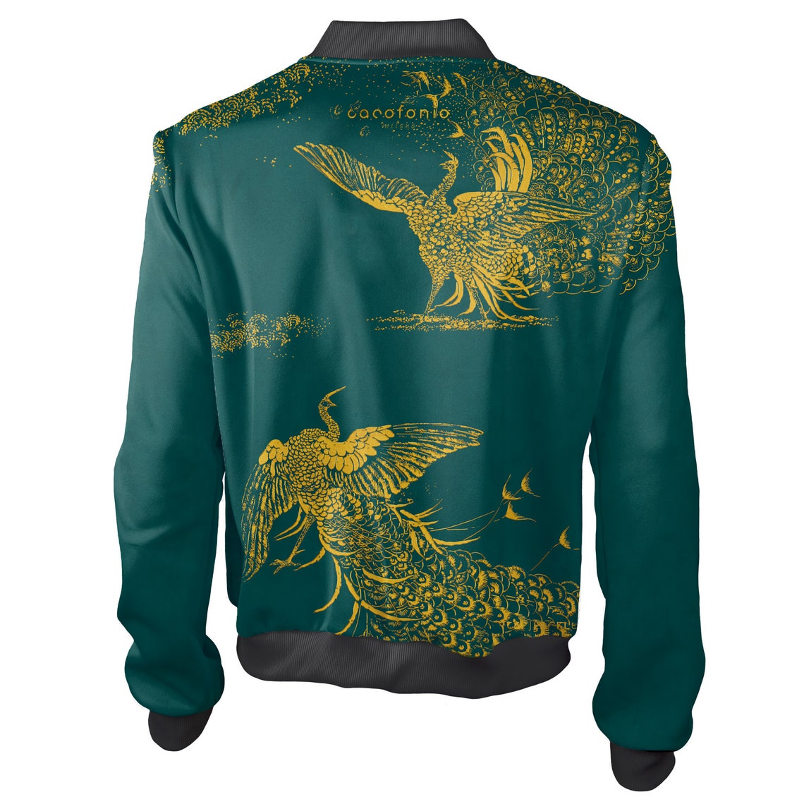 Creative Bomber Jacket Women Men Vintage Clothing Green - Etsy