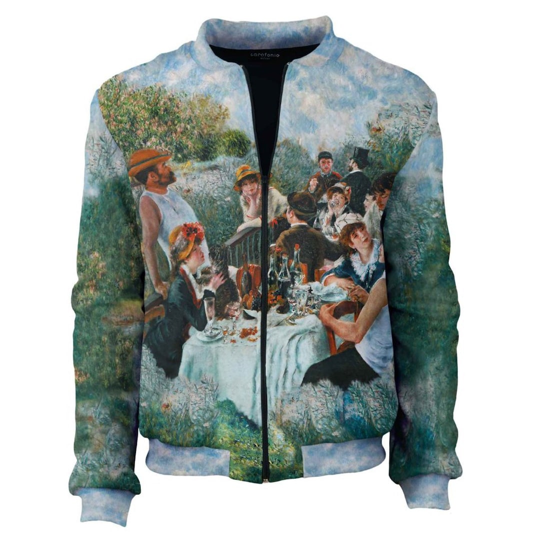 Renoir Luncheon of the Boating Party Wearable Art Bomber Jacket Women ...