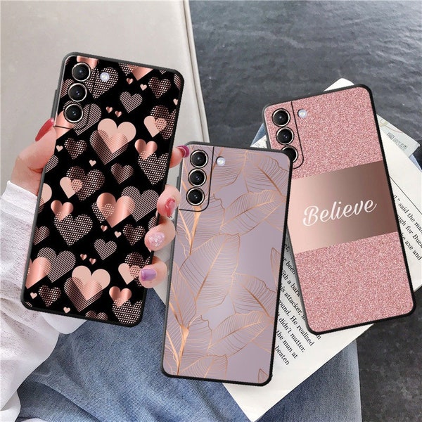 Rose Gold Phone Case - Etsy