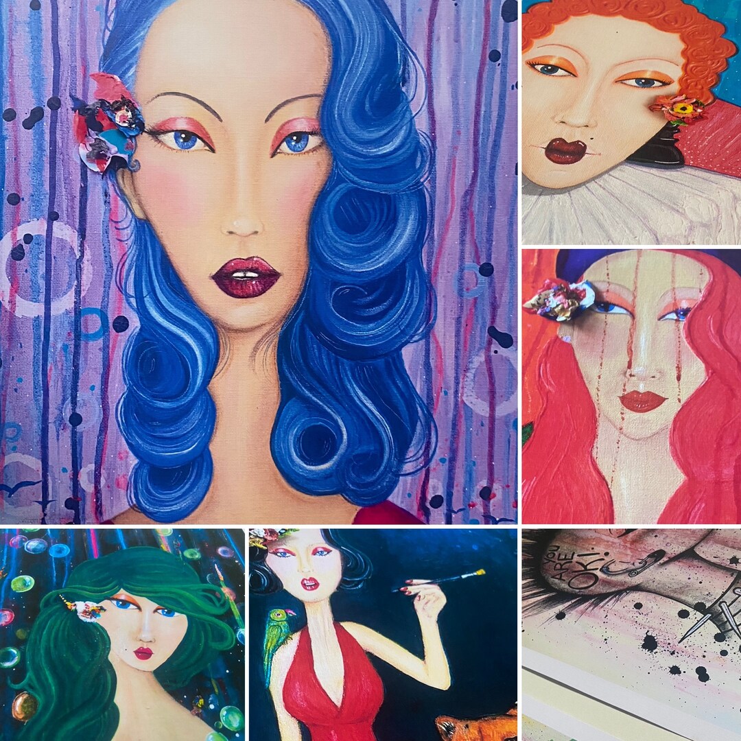 A4 Signed Art Prints - Etsy