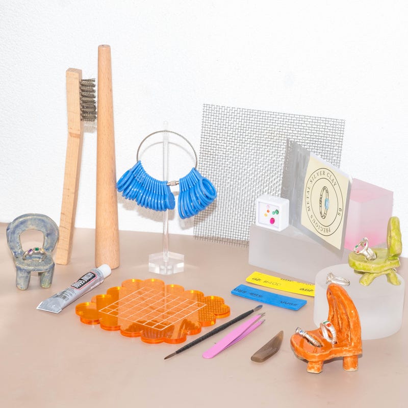 Crystal Set Diy Rings - Etsy