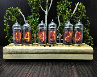 Lamina Nixie Clock with WiFi time sync | Etsy