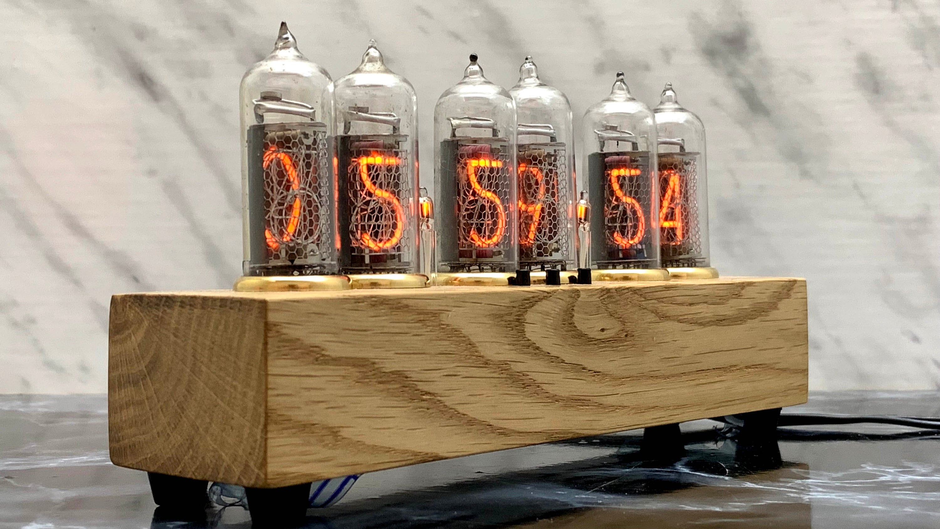 Nixie Tube Clock Easy Replaceable IN-14 Nixie Tubes Handmade - Etsy