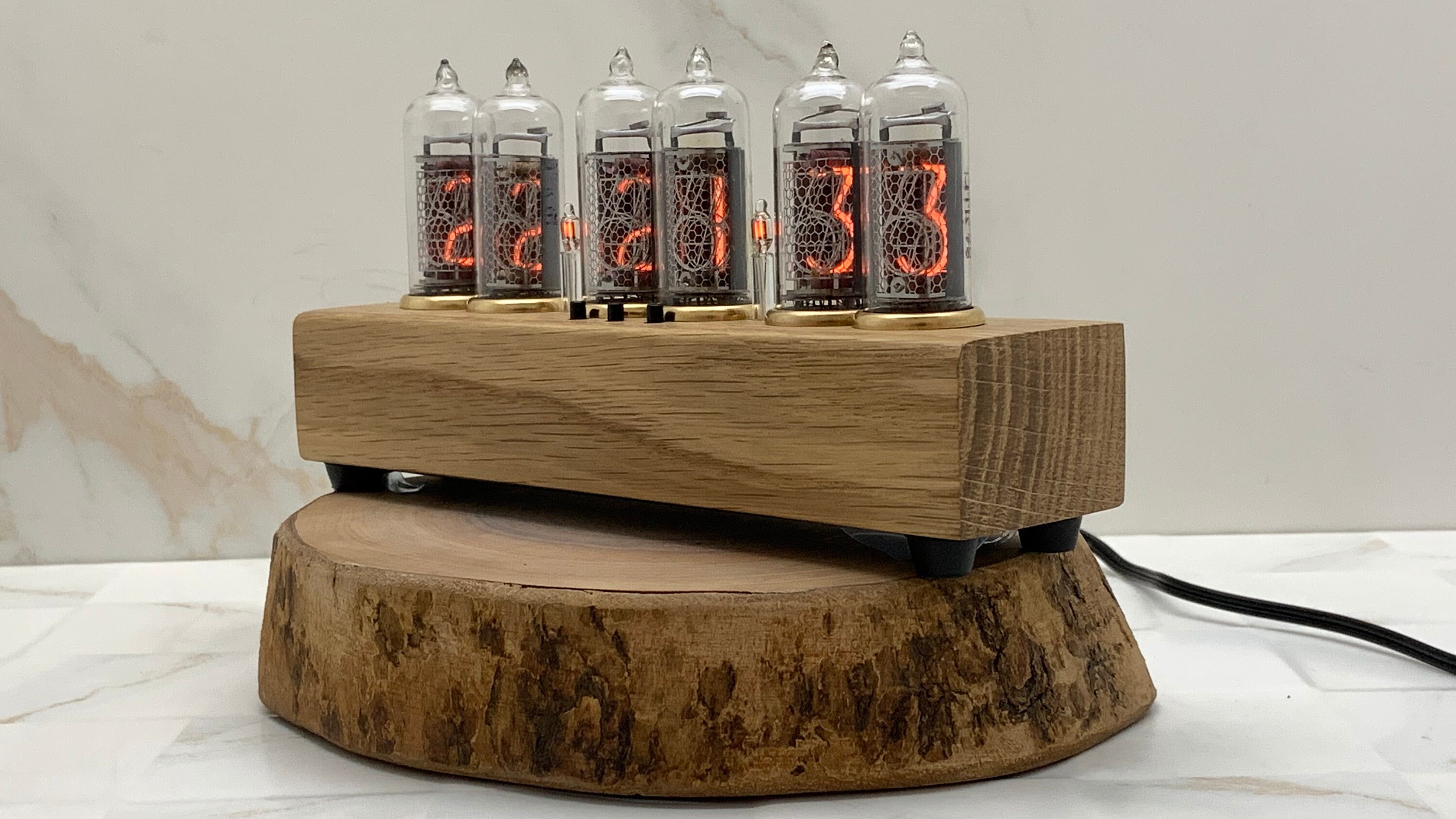 Nixie Tube Clock Easy Replaceable IN-14 Nixie Tubes Handmade | Etsy