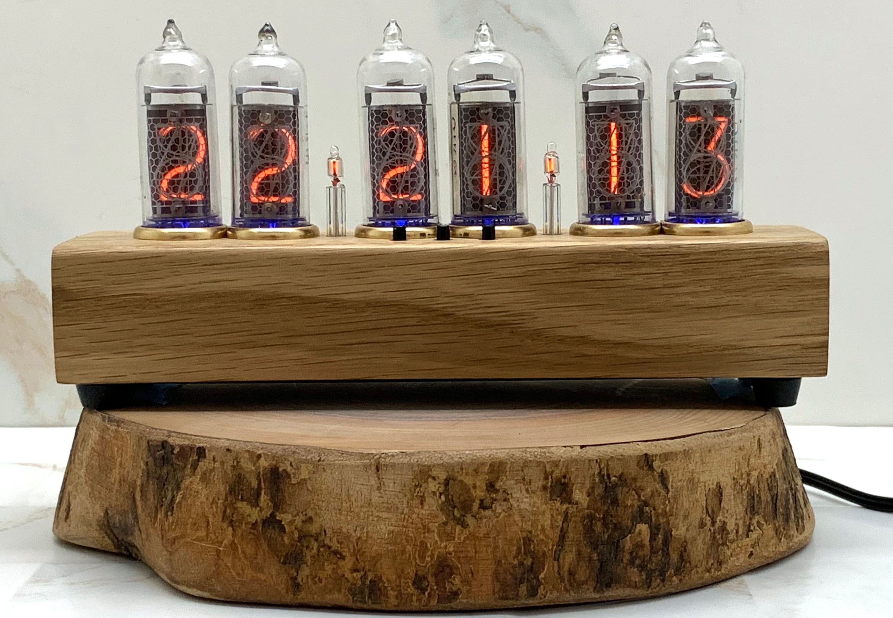 Nixie Tube Clock Easy Replaceable IN-14 Nixie Tubes Handmade | Etsy