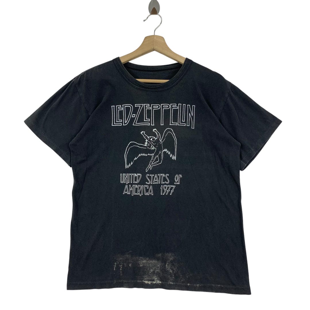 Vintage LED ZEPPELIN OG Logo Band Tees - Etsy