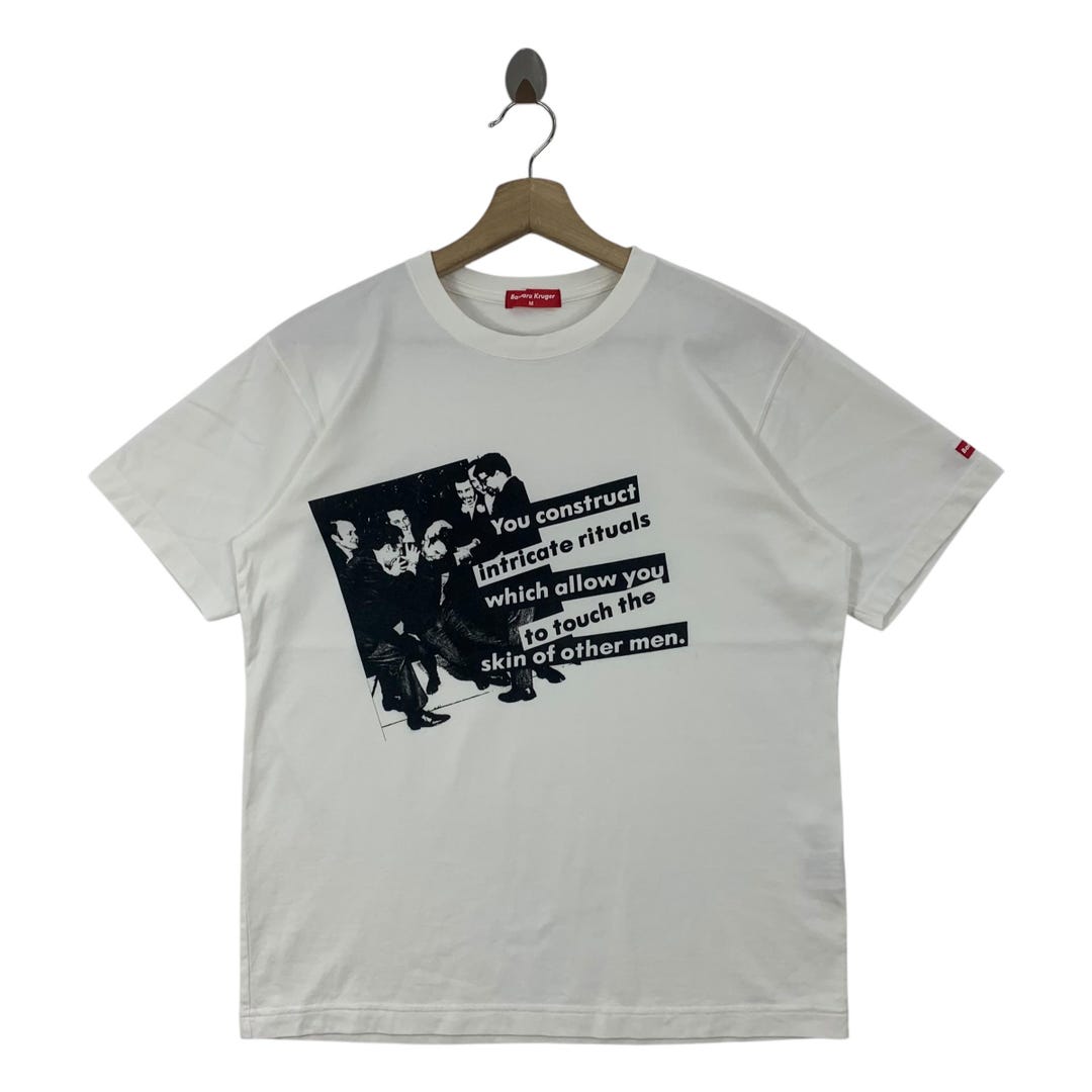 Vintage BARBARA KRUGER You Construct Intricate Ritual Printed Tee - Etsy