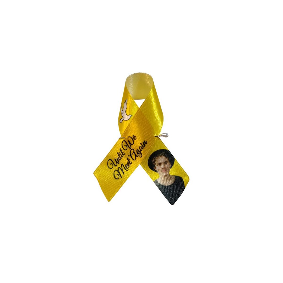 Personalized Memorial Ribbons, Custom Funeral Ribbons, Bereavement ...