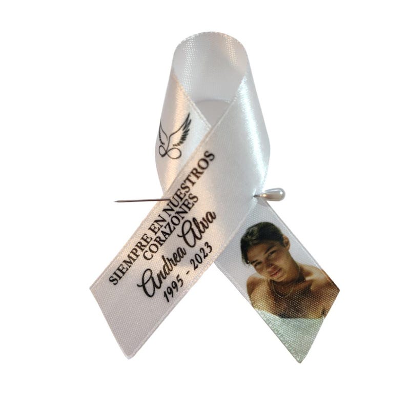 Picture Funeral Ribbons - Etsy
